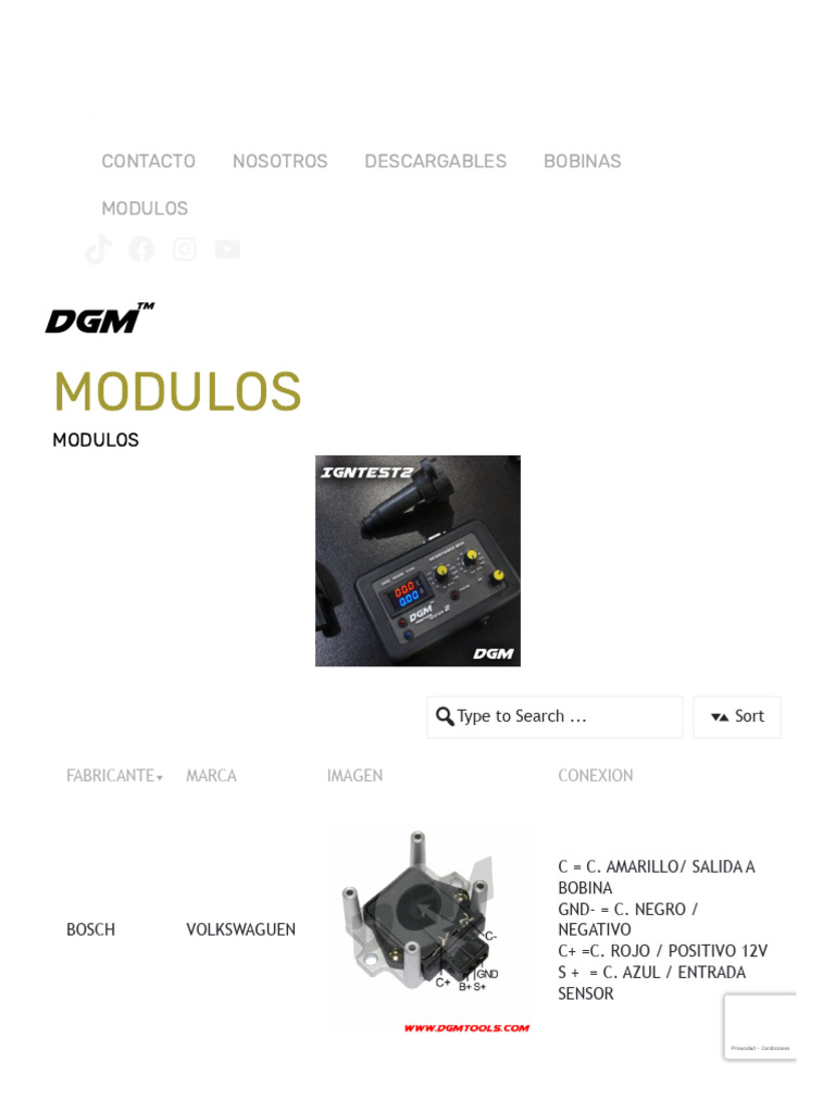 MODULOS – DGM | PDF