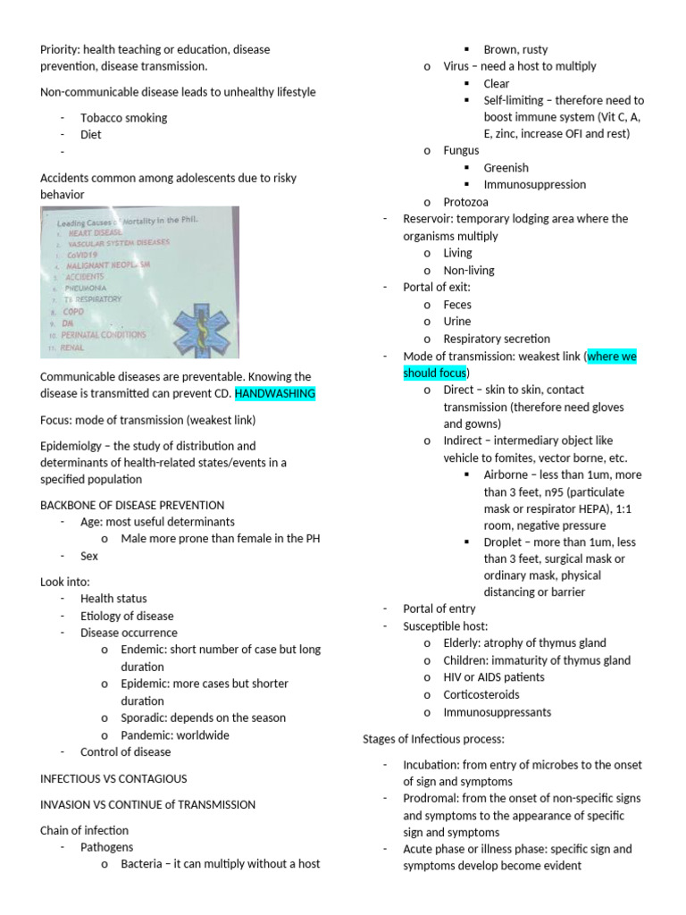 Communicable Disease | PDF