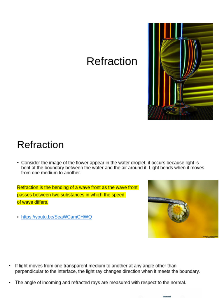 Refraction | PDF