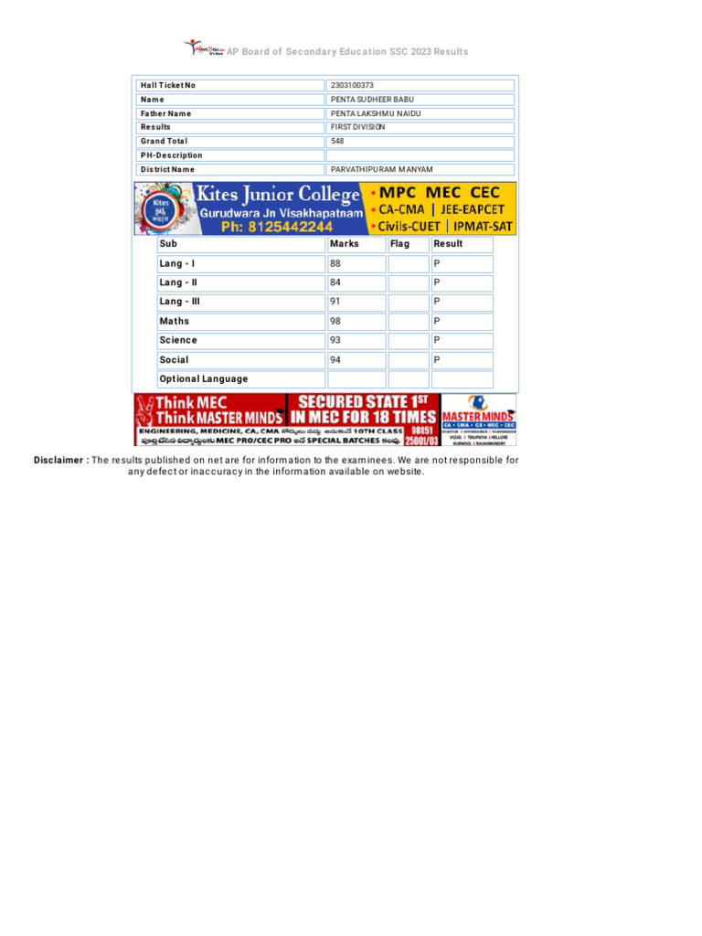 AP SSC Results 2023 ,AP 10th Class Results, Andhra Pradesh SSC results ... AP SSC Results 2023 ,AP 10th Class Results, Andhra Pradesh SSC results ...