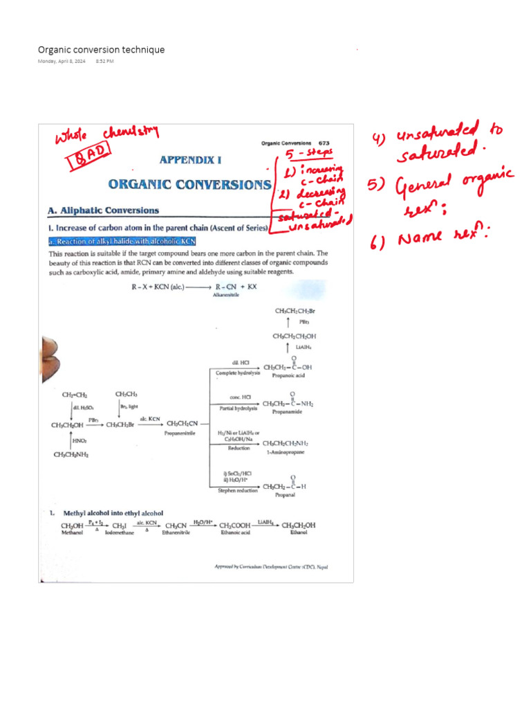 Organic Conversion Technique | PDF Organic Conversion Technique | PDF