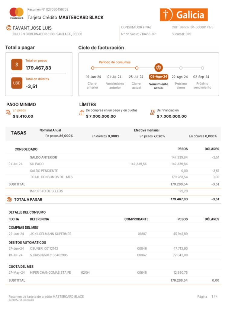 Resumen MASTERCARD | PDF