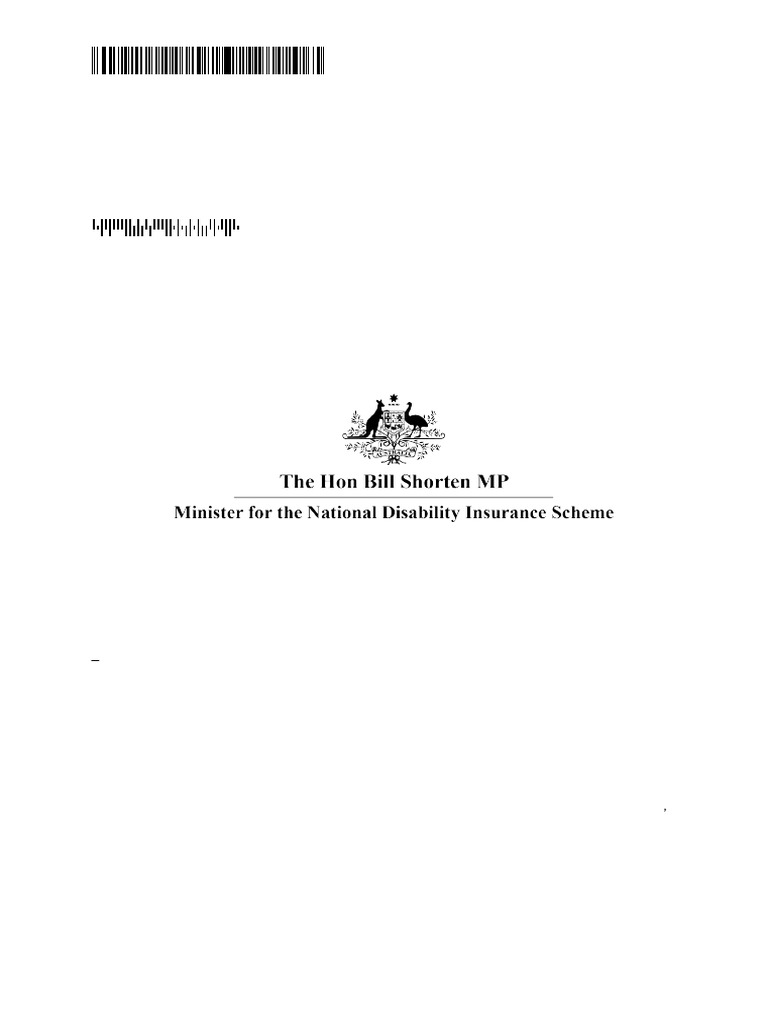 Ministerial Mailout Letter D60250E305 (1) | PDF