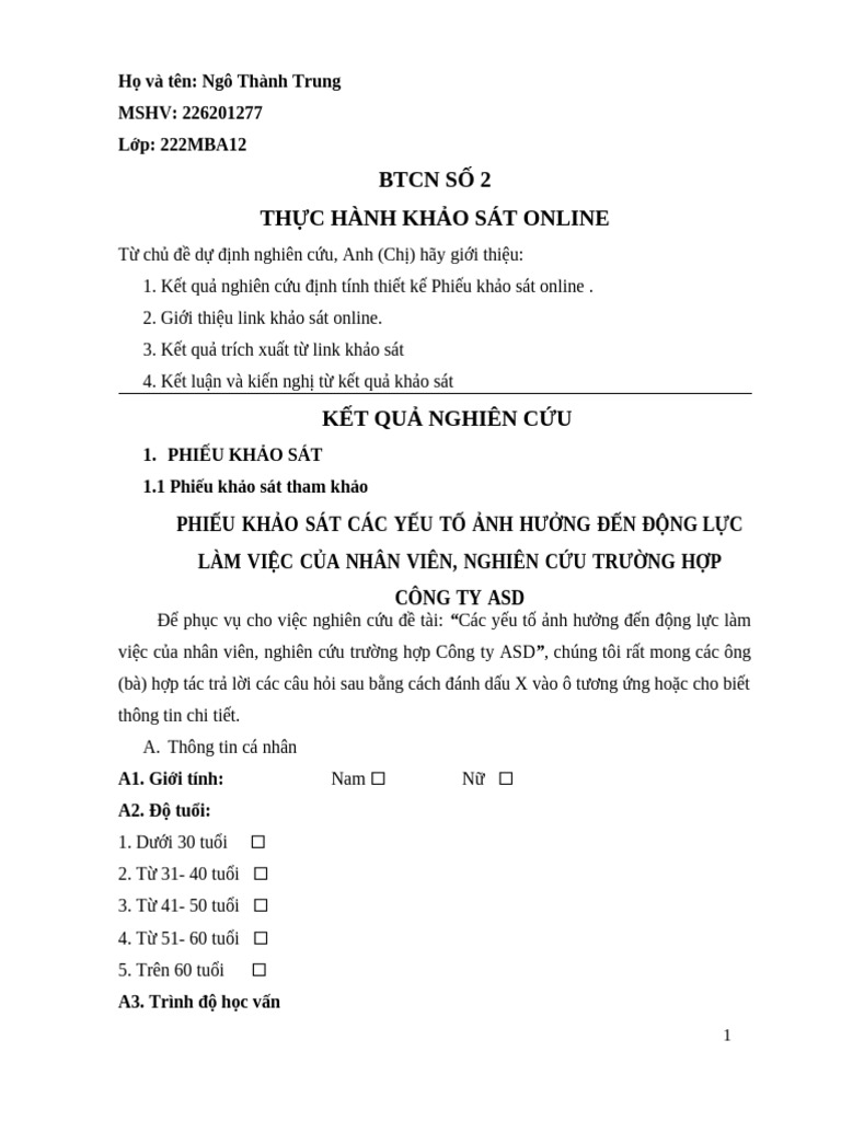 27- Ngô Thành Trung- 226201277- BTCN số 2 | PDF