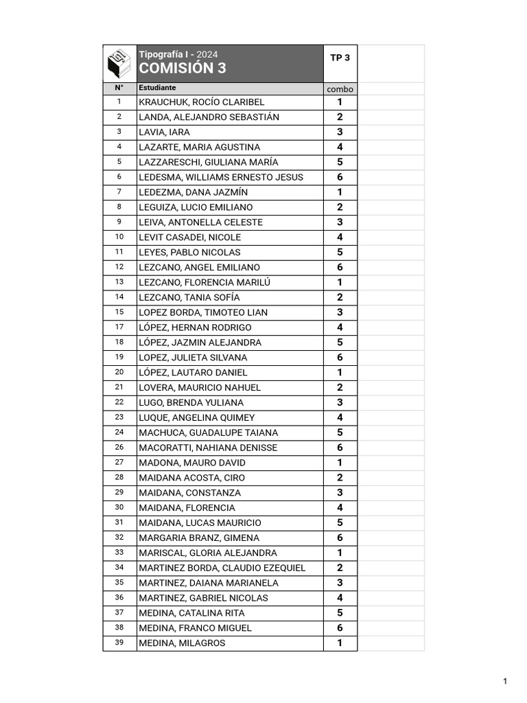 COMISIÓN 3 - Asignación Del Número de Programa de Radio - TP3 | PDF