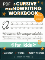 Cursive Writing 101 | PDF