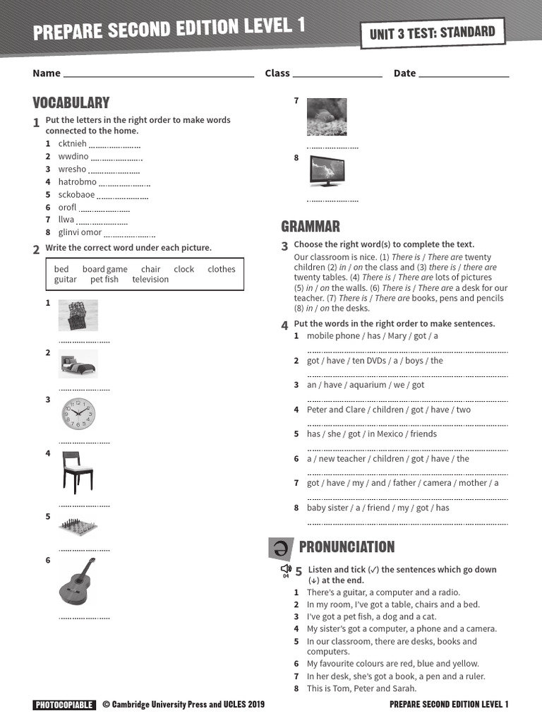 Unit 3 Standard As Pdf