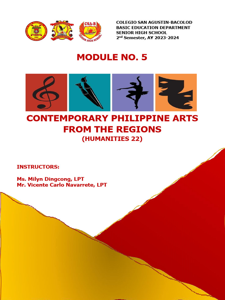 HUMA 22 - Module 5 - TRADITIONAL TECHNIQUES TO CONTEMPORARY ARTS - 2023 ...