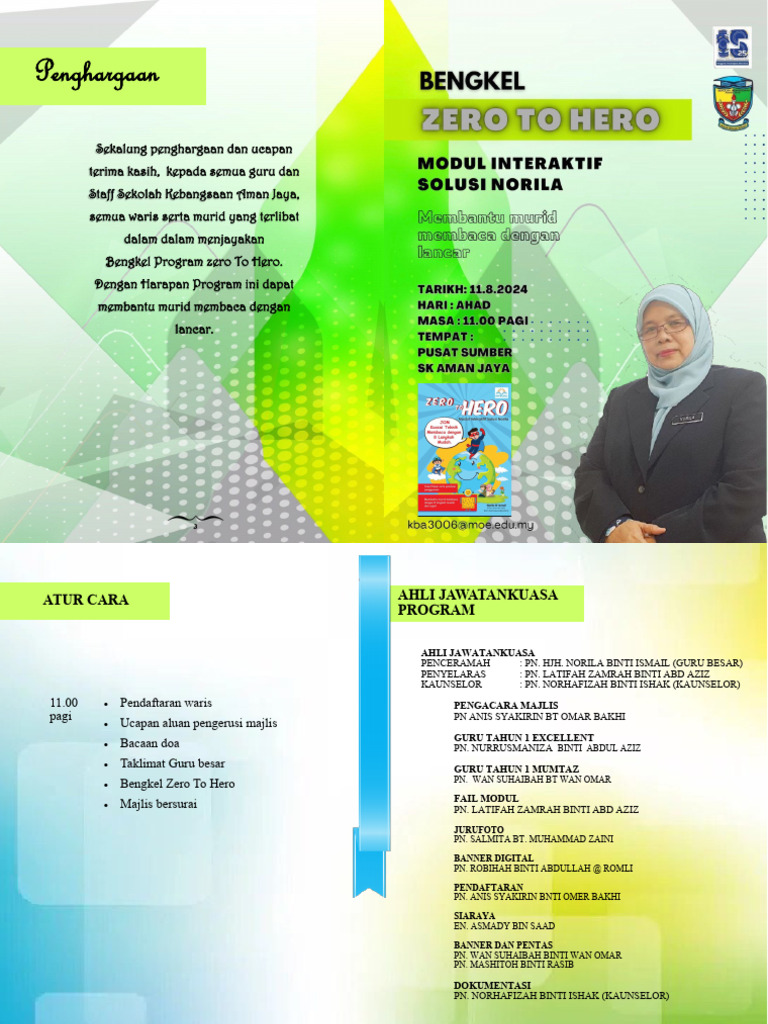 Brochure Program Zero To Hero 2 - 2024 | PDF