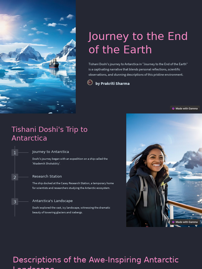 Journey To The End of The Earth | PDF