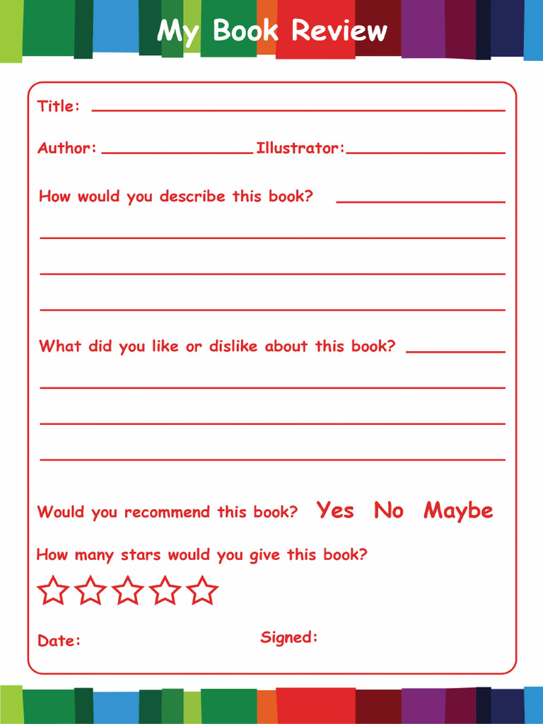 My Book Review | PDF
