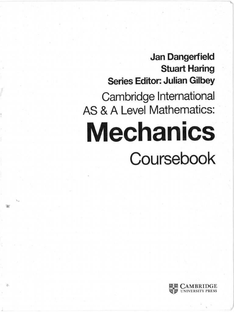 Mechanics | PDF