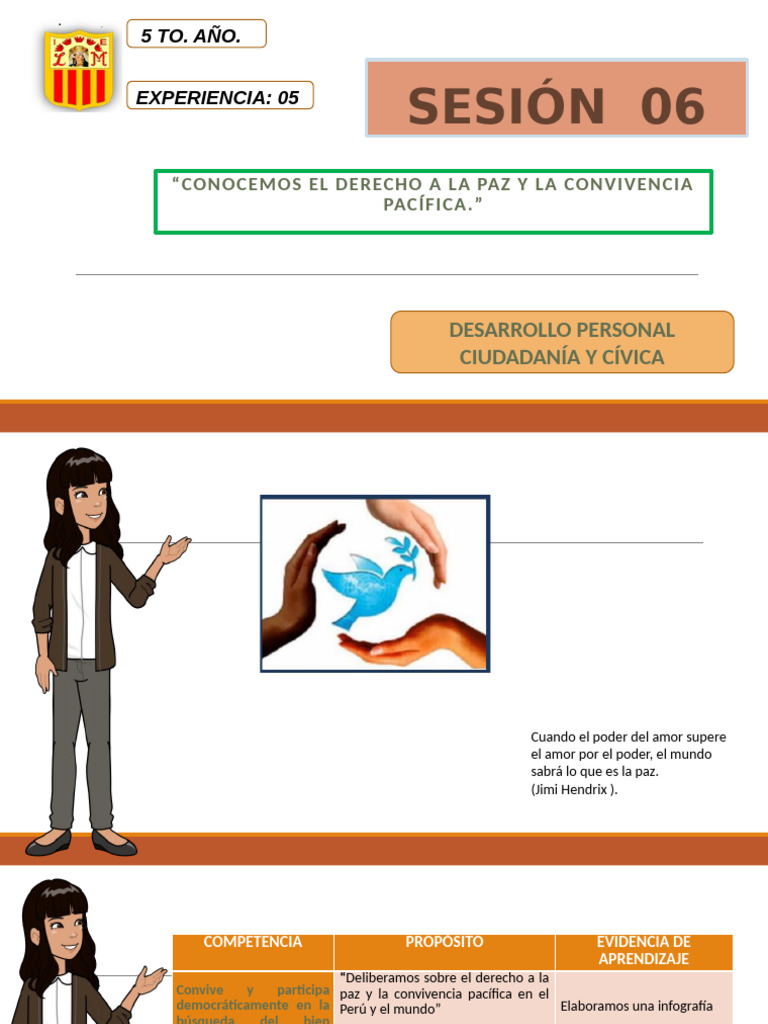 DPCC 5° Sesión 6 | PDF