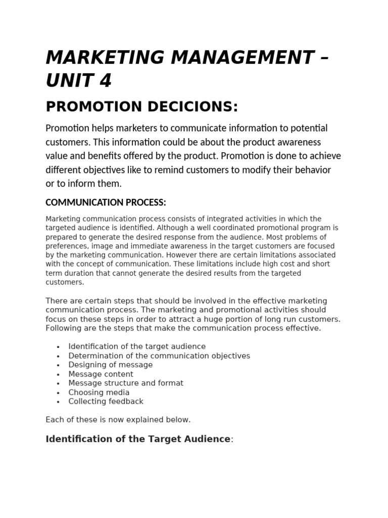 Marketing Management | PDF