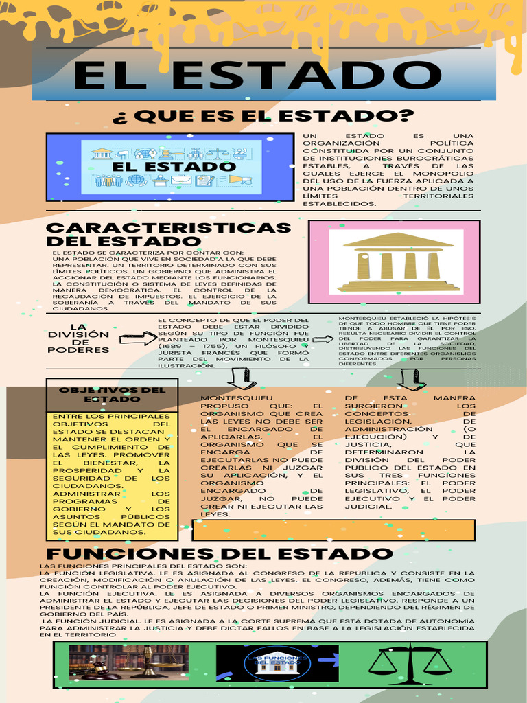 Infografía de Periódico Moderno Ordenado Colorido | PDF