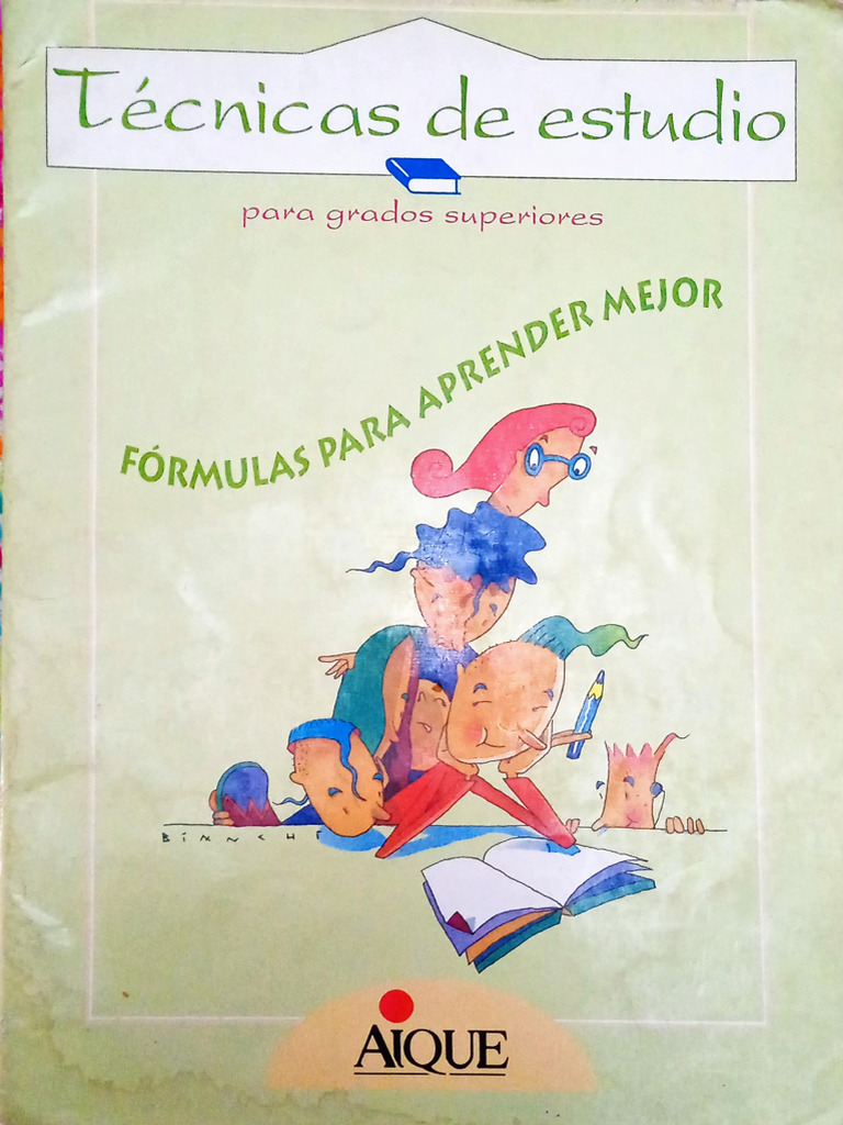 Tecnicas de Estudio para Grados Superiores Aique | PDF
