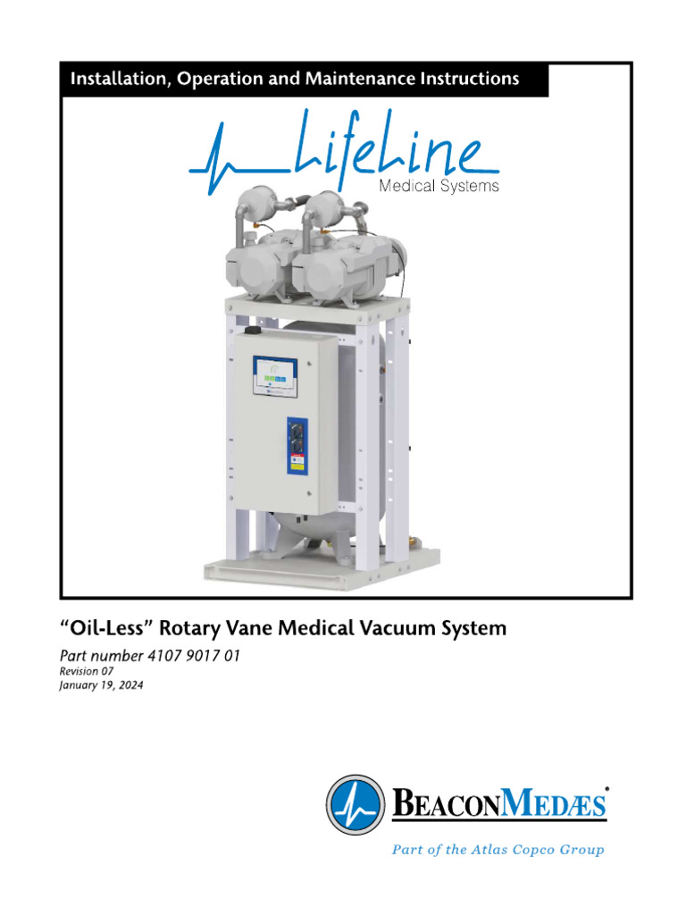 Manual y Instrucciones BMED - Oilless - Rotary - Vane - Medical ...