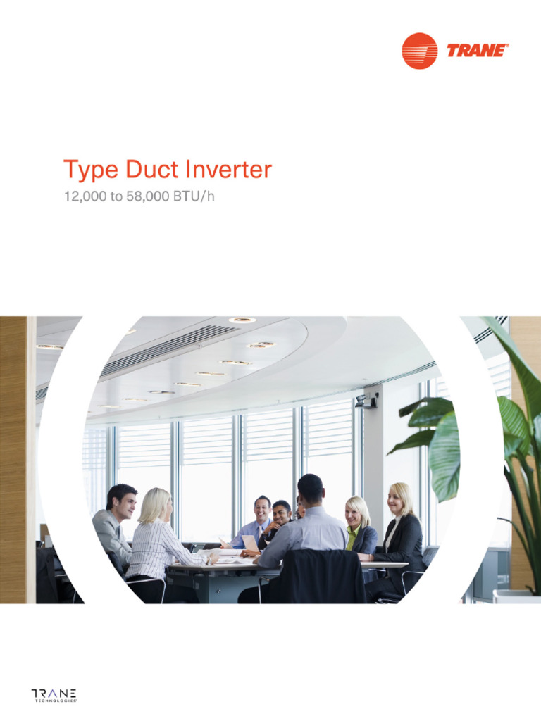 Ducted New U-Match-Inverter-SEER 20.TRANE. | PDF