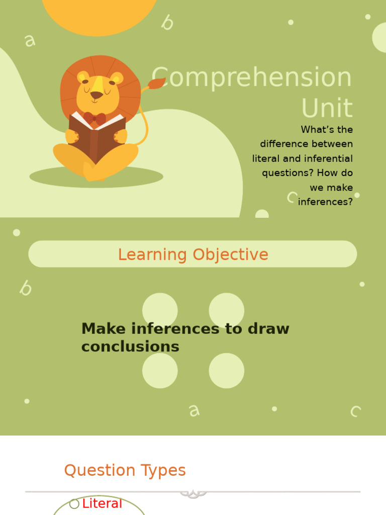 Slides 2 Inferencing | PDF