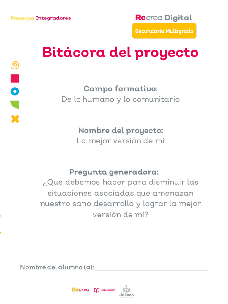 Bitacora Del Proyecto | PDF