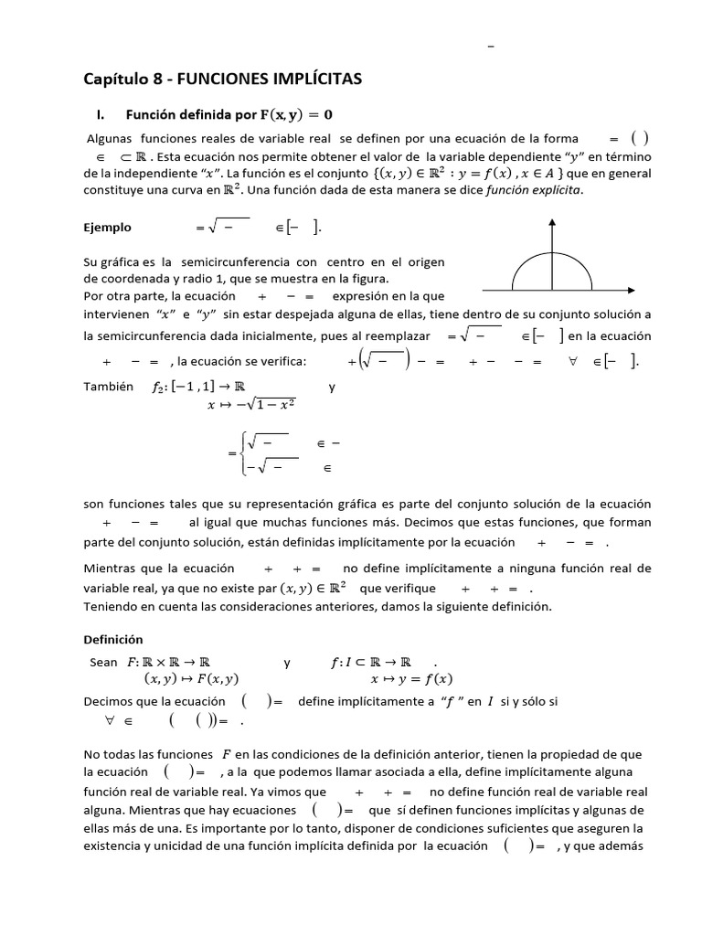 8 - Funciones Implicitas 2021 | PDF