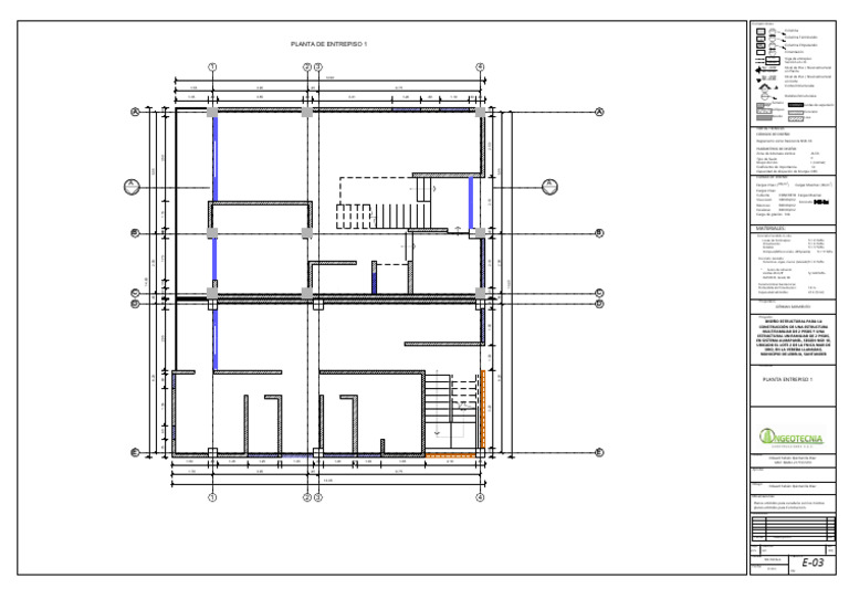 Estructural Mar de Oro-E03 | PDF