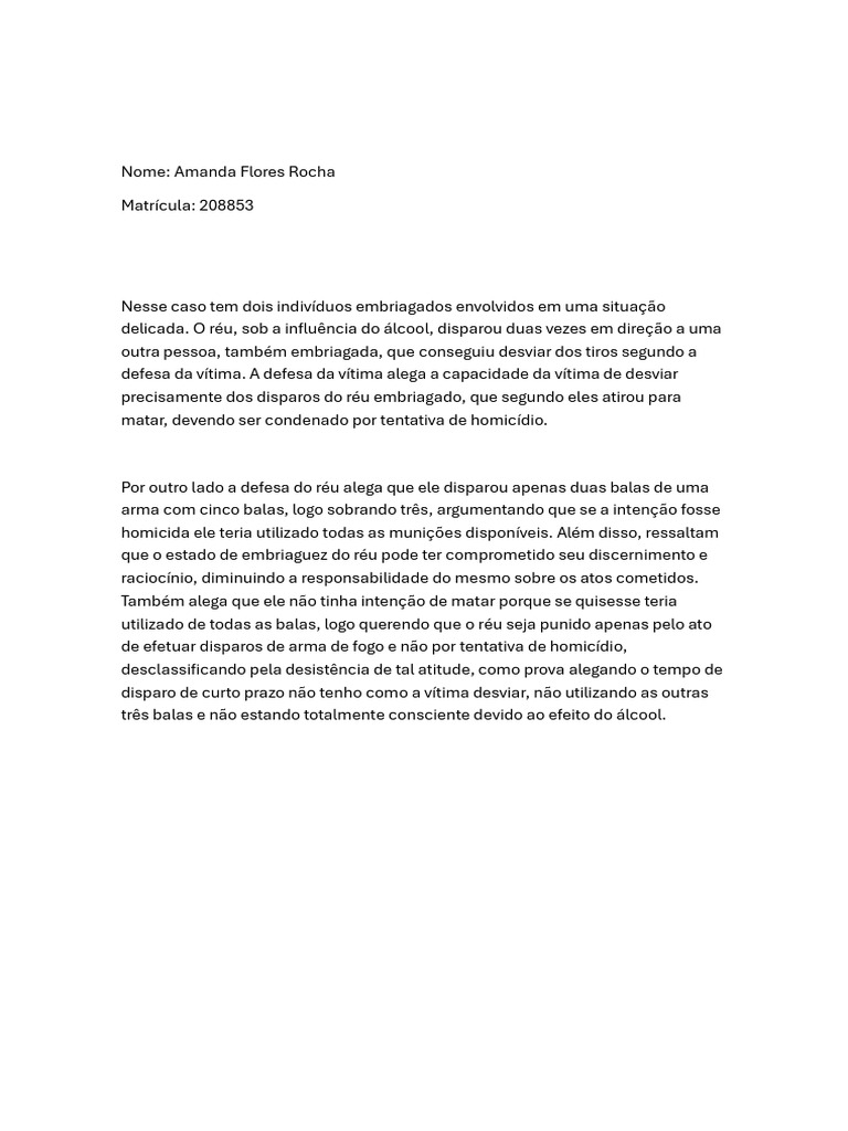 Resumo 1 Júri | PDF