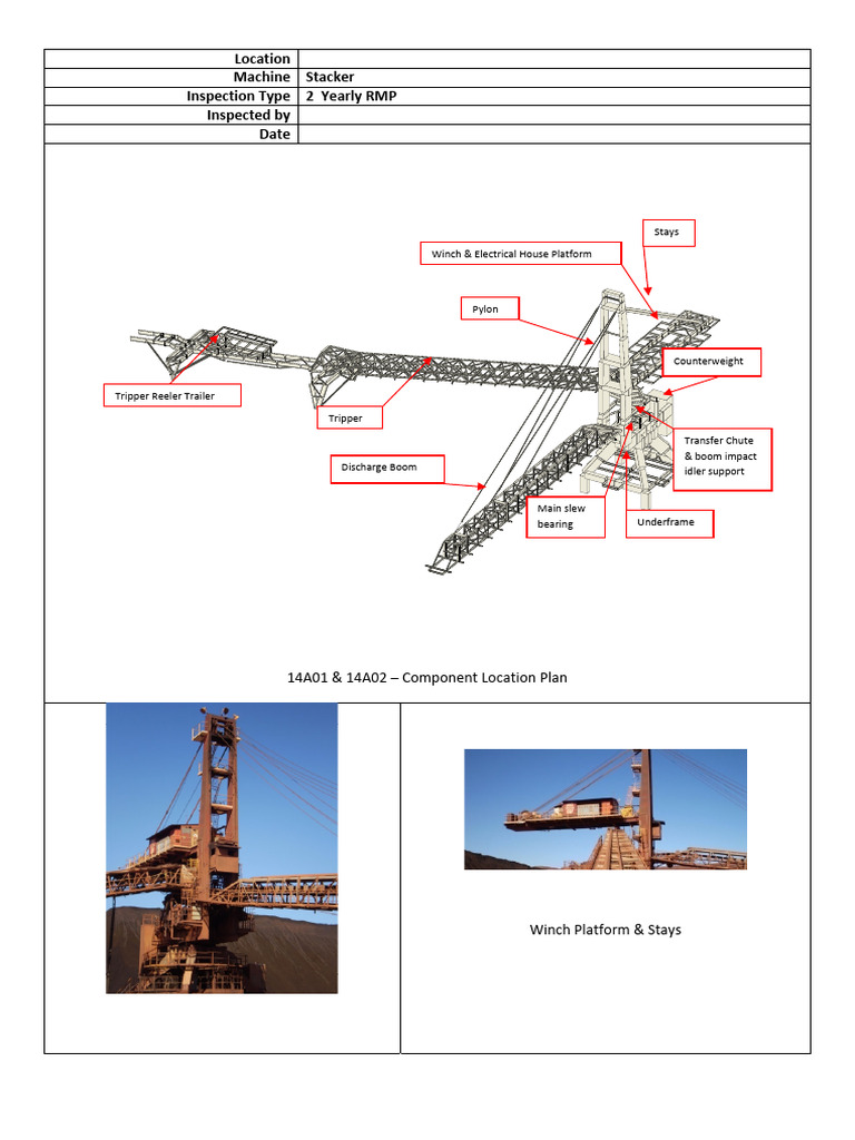 Stacker 2 InspectionSheet | PDF