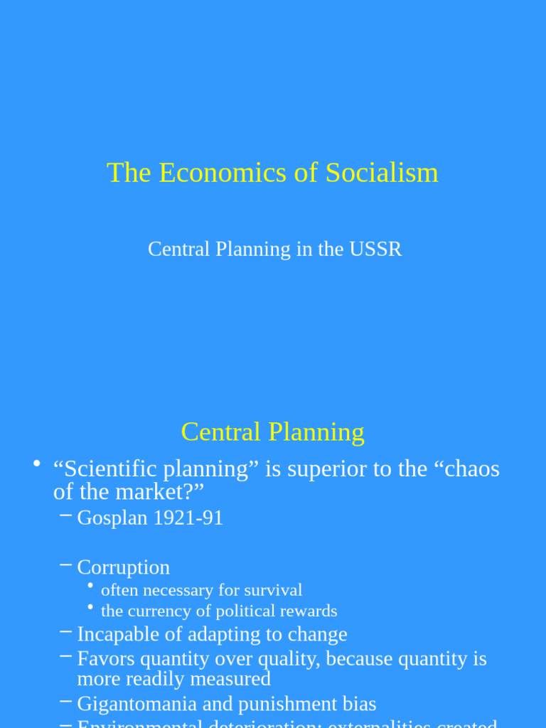D.2. Central Planning | PDF