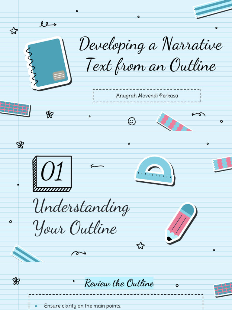 Developing A Narrative Text From An Outline | PDF | Career & Growth | Art