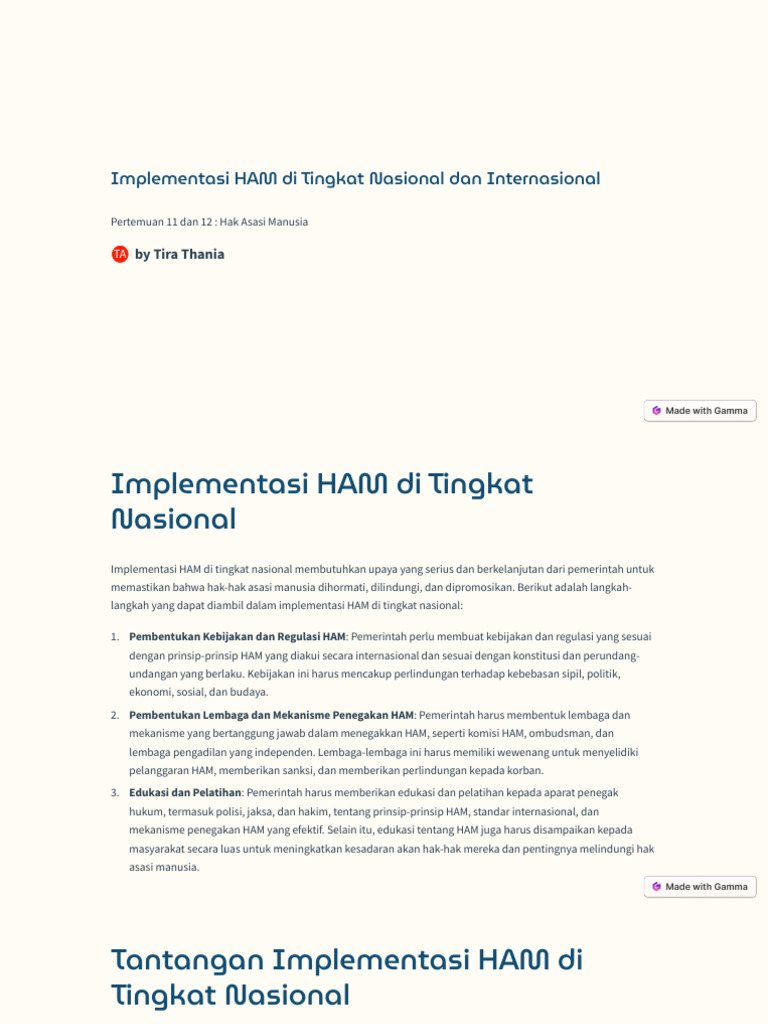 Pertemuan 11 12 HAM | PDF