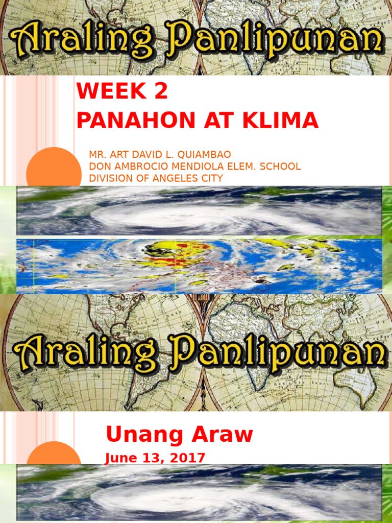 Mga Uri ng Klima sa Pilipinas | PDF | Tropical Meteorology | Wellness