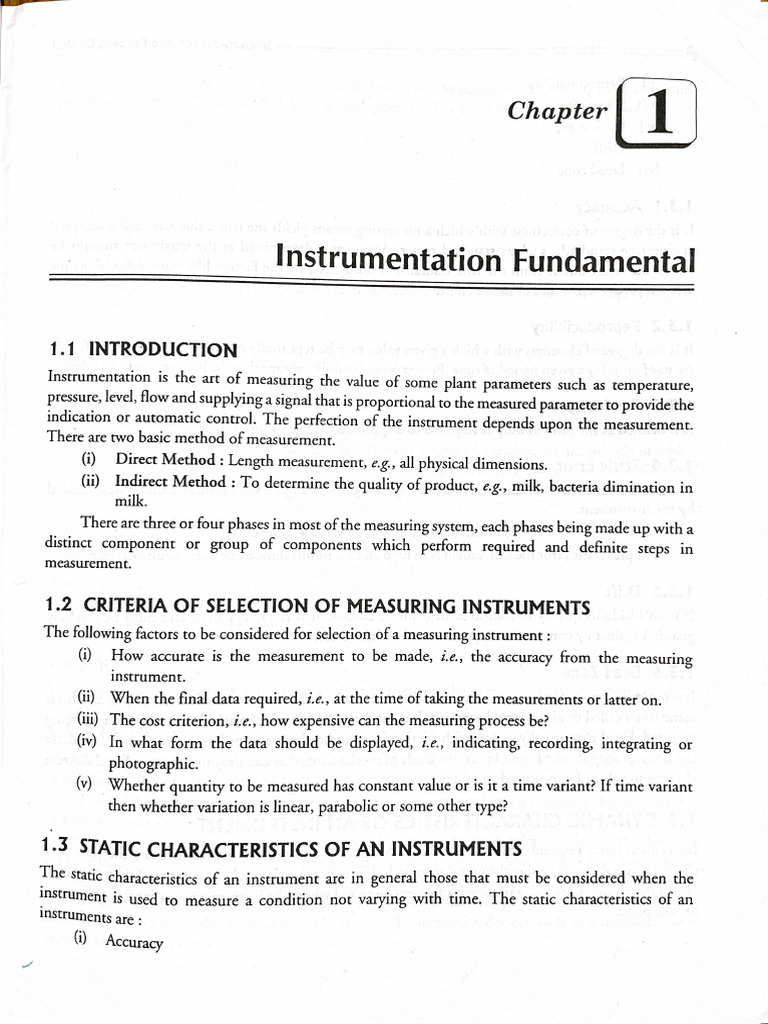 Process Control & Automation Notes | PDF