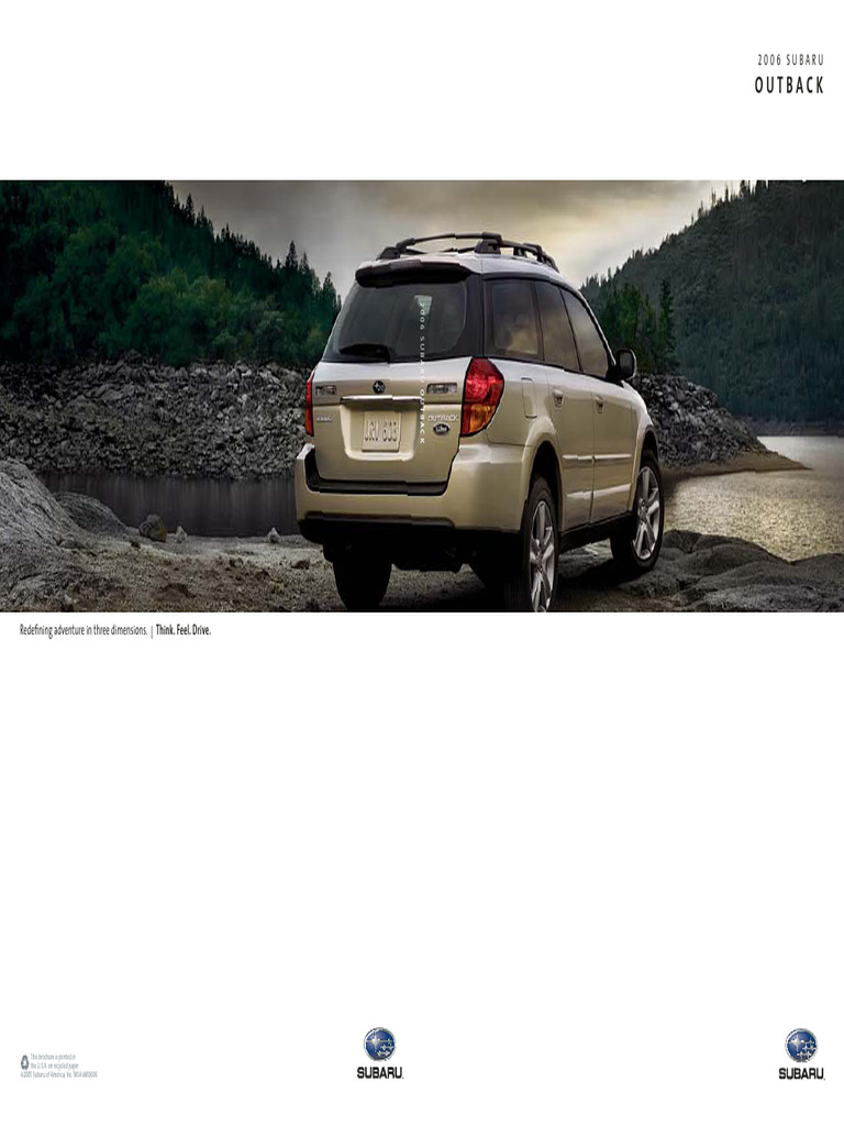 Brochure 2006 Outback | PDF