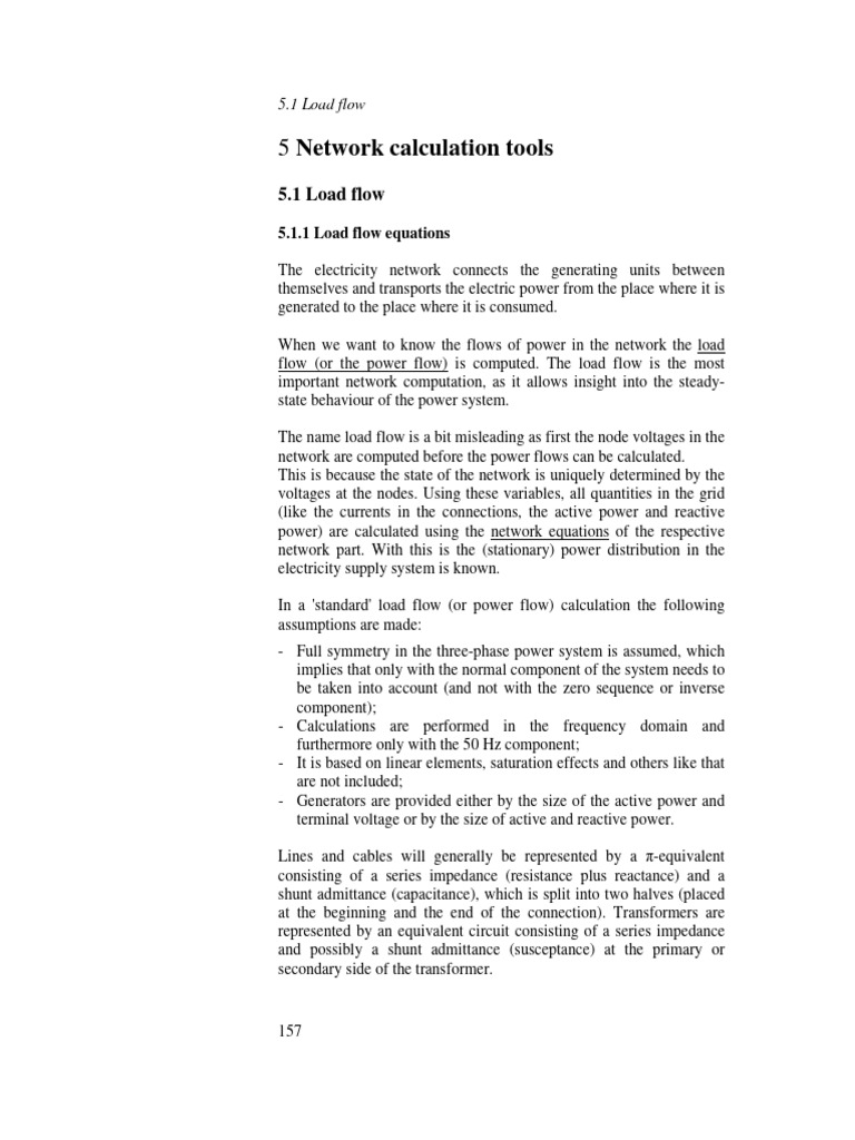 Hoofdstuk 5 Network Calculations Tools | PDF