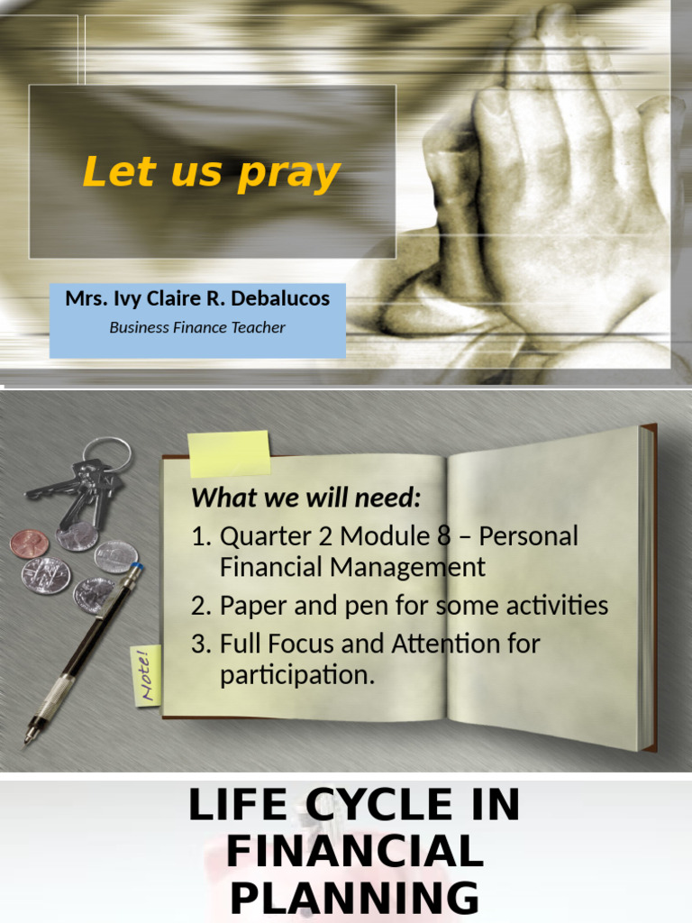 The Individual Life Cycle in Financial Planning Autosaved | PDF