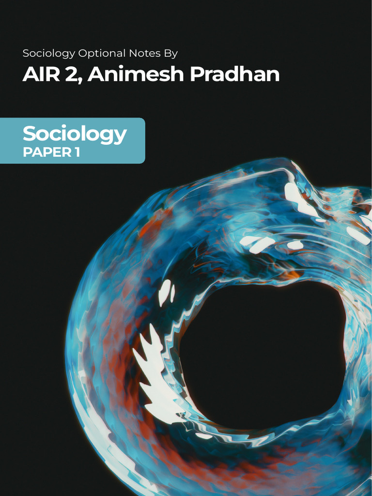 Animesh Pradhan Air 2 Sociology Paper 1 Pdf
