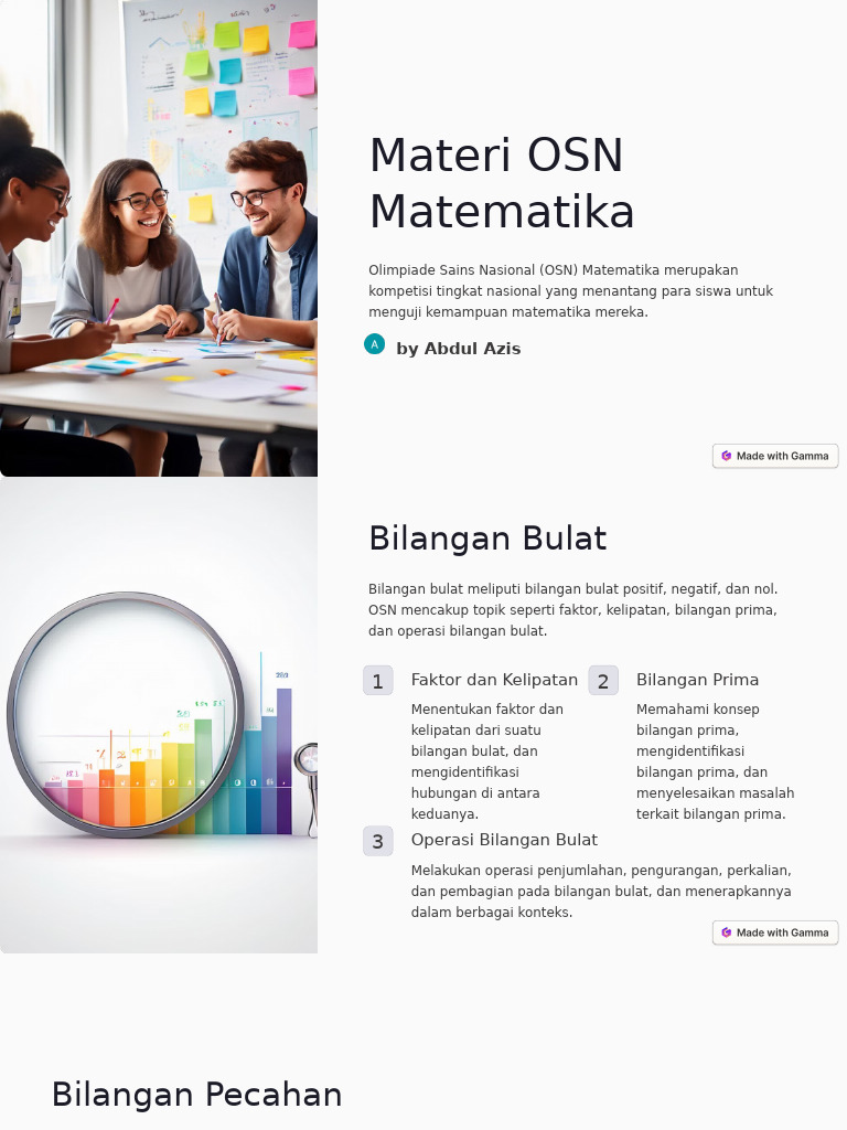 Materi OSN Matematika | PDF