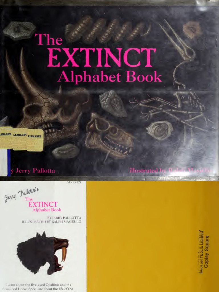 The Extinct Alphabet Book - Jerry Pallotta | PDF