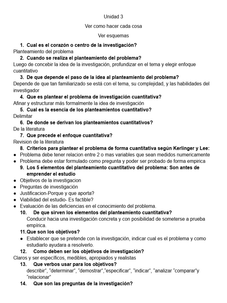 Cuestionario Prueba Corta | PDF