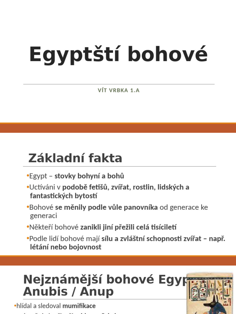 Egyptští Bohové | PDF