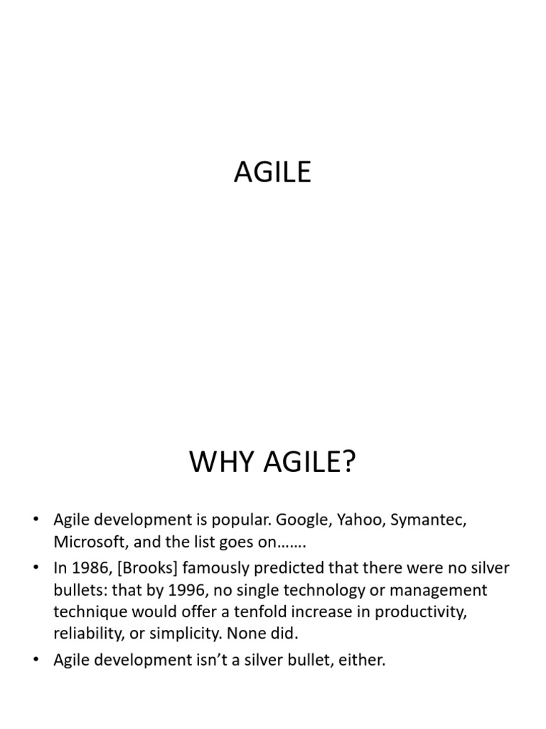 AGILE | PDF