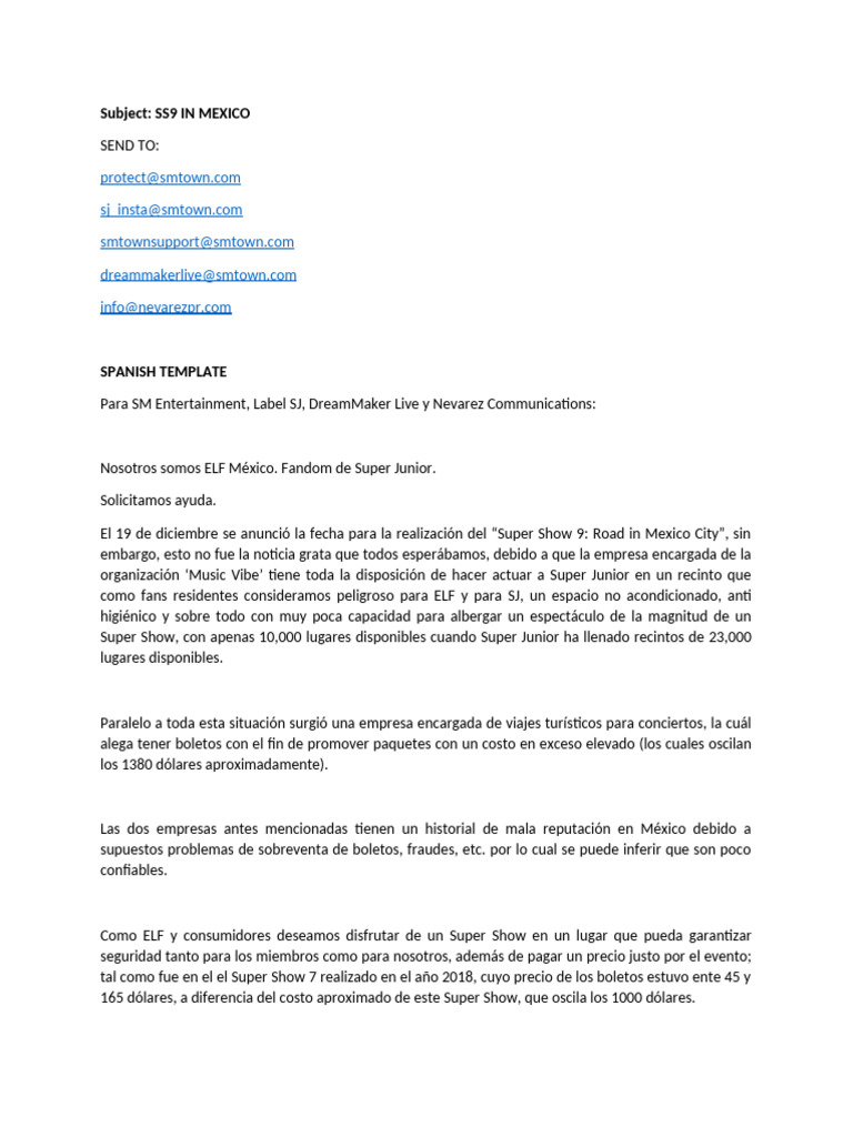 Template SS9 Mexico | PDF