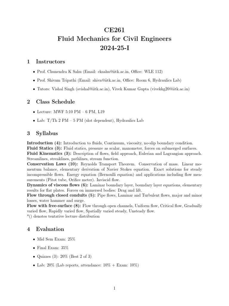 Ce261 FCH 2024 | PDF