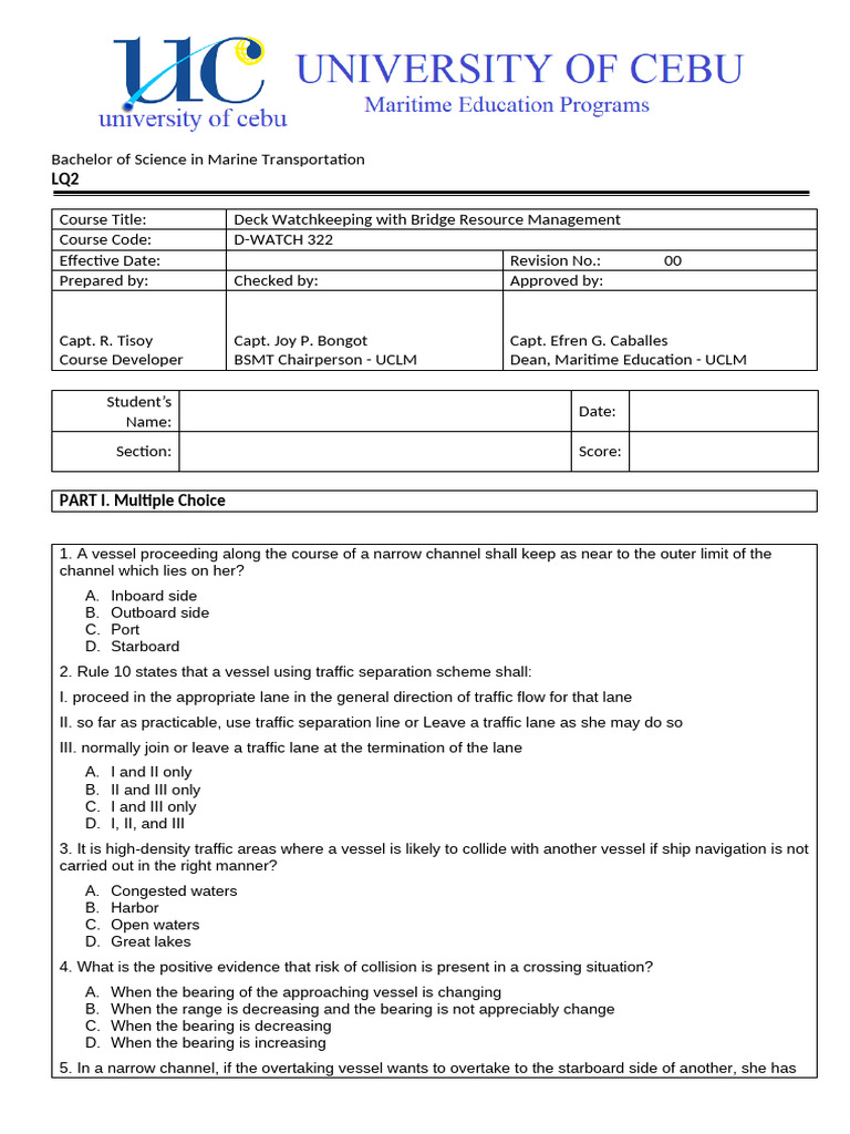 LQ2 Semi Final Long Quiz 2 | PDF