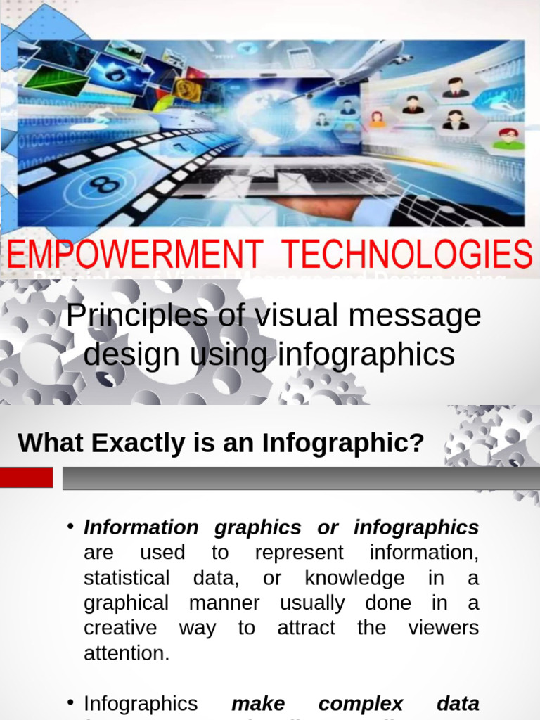 EMTECH Infographics Presentation Lesson 1 1 | PDF