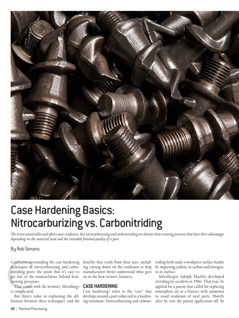 Case Hardening | PDF