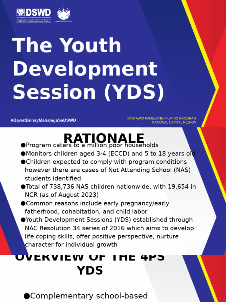 YDS Orientation | PDF | Needs Assessment | Career & Growth
