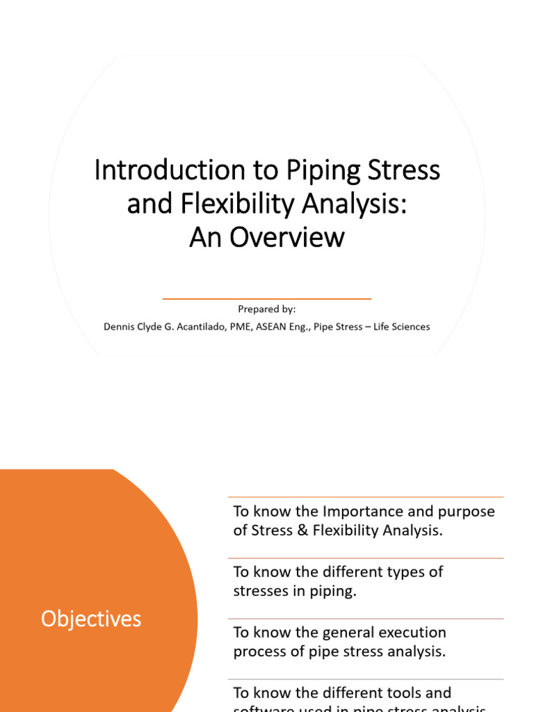 Introduction To Piping Stress and Flexib | PDF