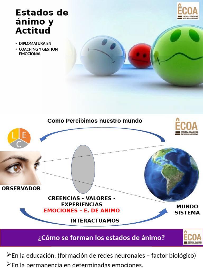 Estados de Ánimo y Actitud Final | PDF